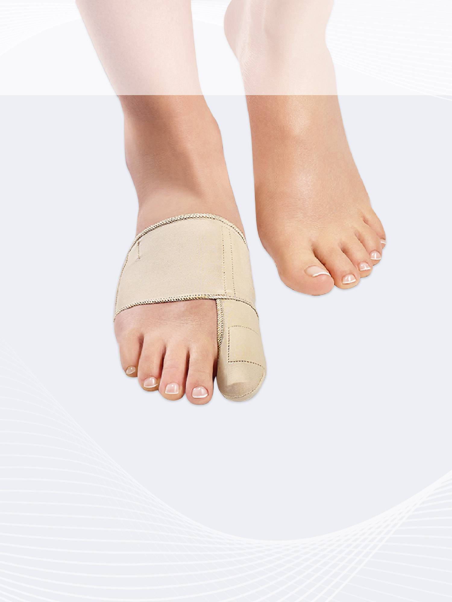 Orthèse hallux valgus jour, orthèse souple d’activité | Epitact